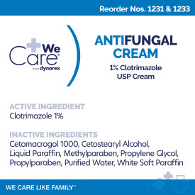 Antifungal 1% Clotrimazole USP Cream 1 oz. Tube – Vitamedex | PPE supplies